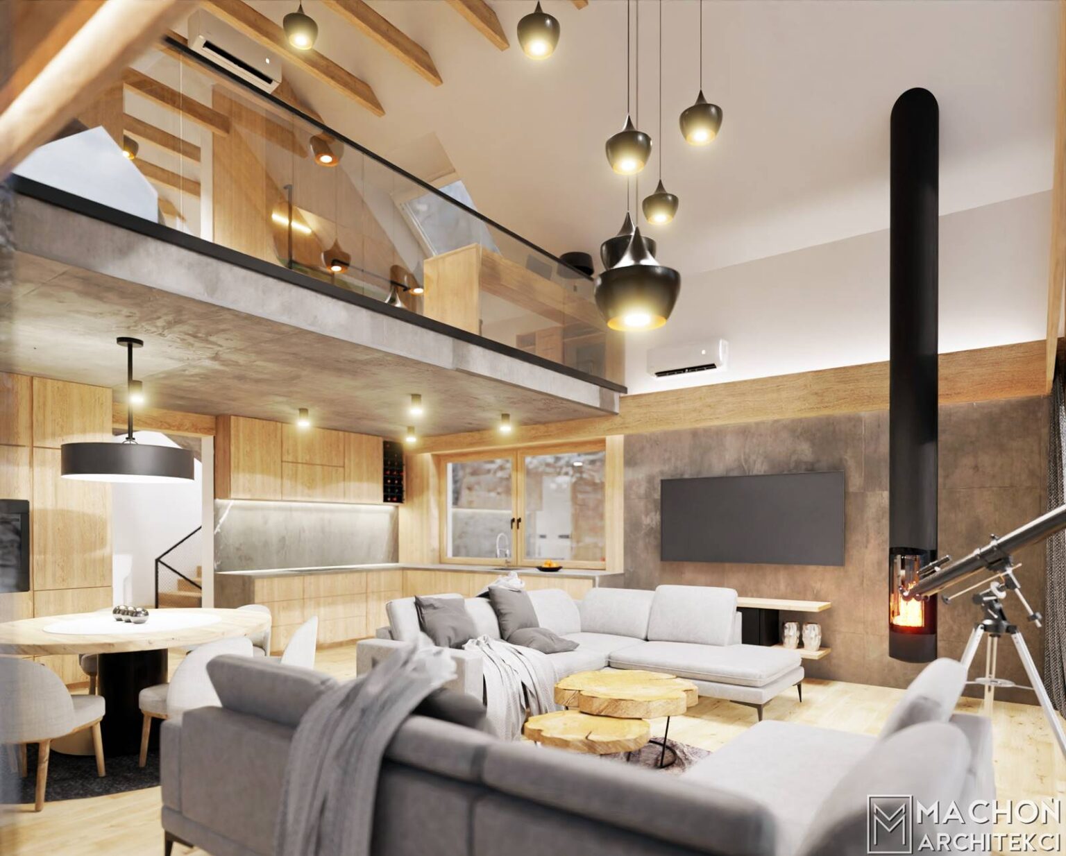 Machoń Architekci nowoczesna architektura, strona pracowni